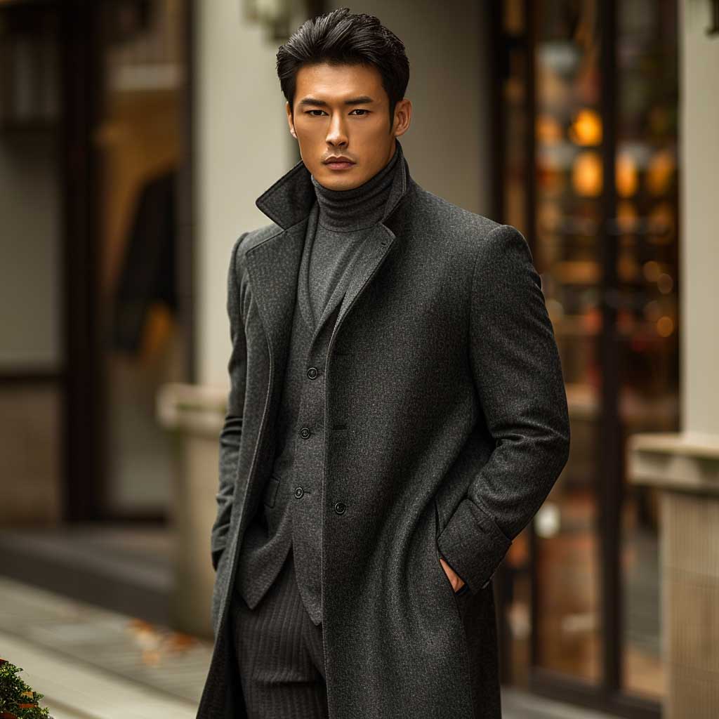 Minimalist Men Coat Design for Simple, Clean Daily Looks • 333k ...