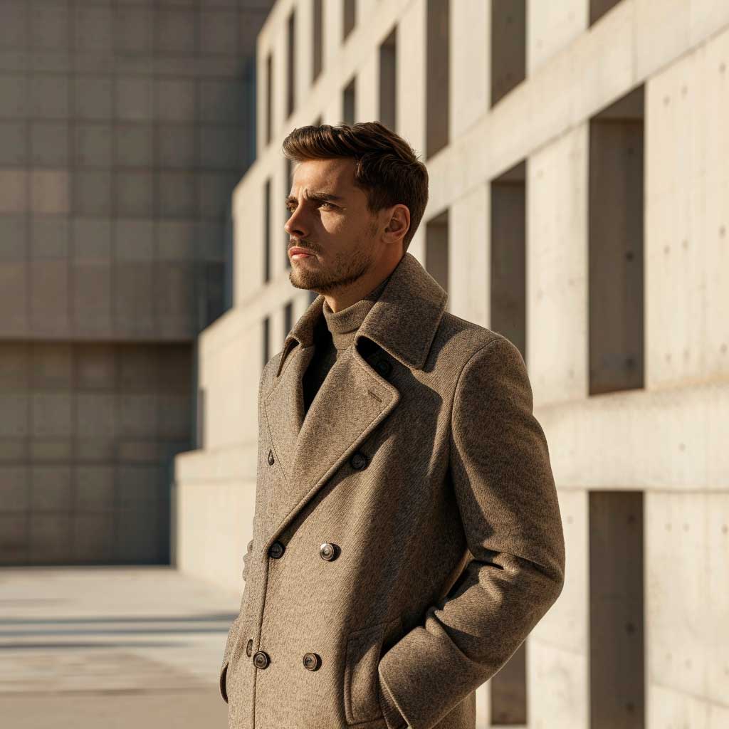 Minimalist Men Coat Design for Simple, Clean Daily Looks • 333k ...