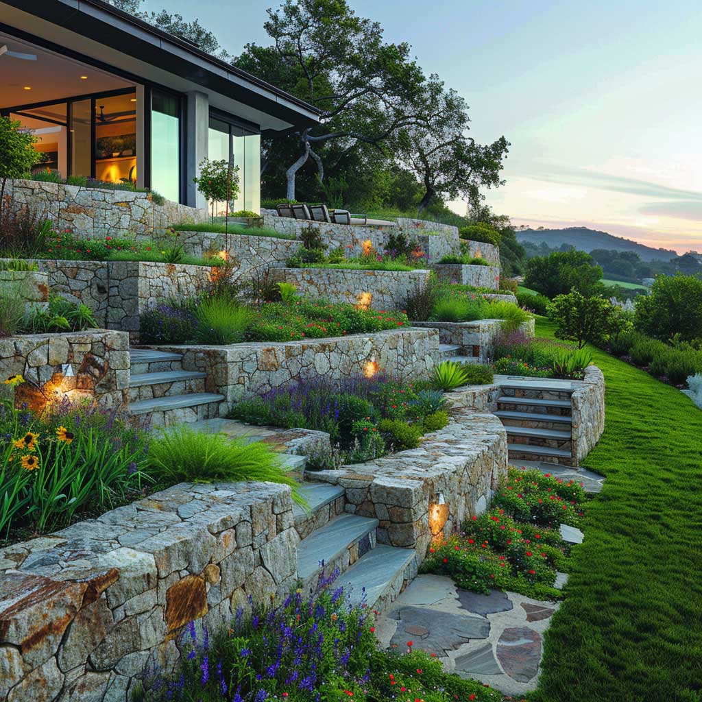 Retaining wall designs store