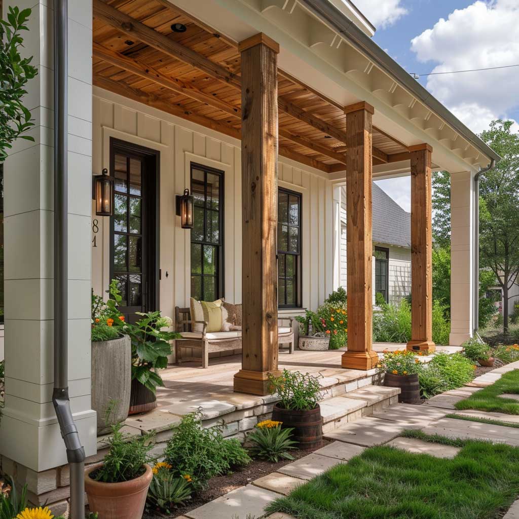 9 Minimalist Front Porch Columns Ideas For A Clean Design 333k 9 Minimalist Front Porch Columns Ideas For A Clean Design 333k