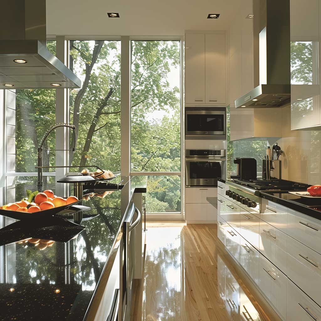 10+ Bold Black Kitchen Countertops Ideas for a Dramatic Statement ...