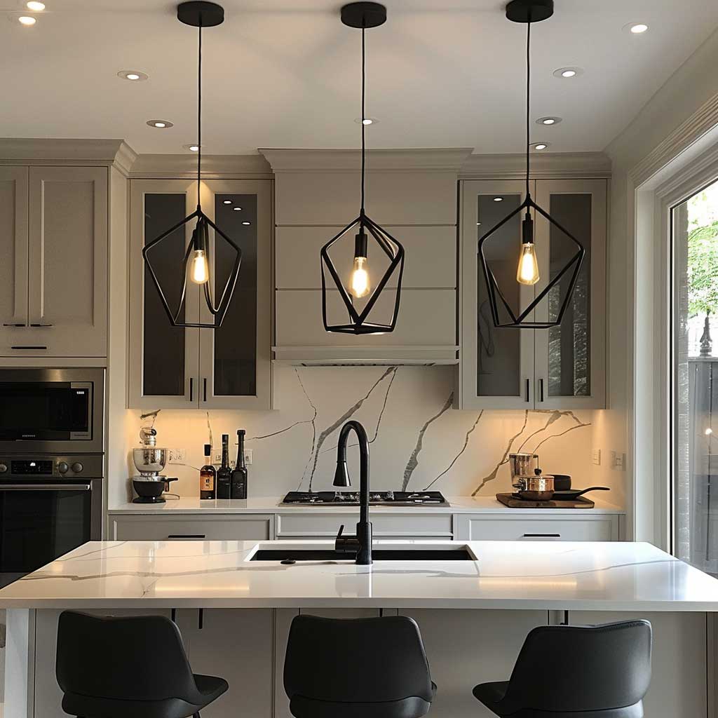 10+ Scandinavian Modern Kitchen Light Fixtures Ideas for Minimalist ...