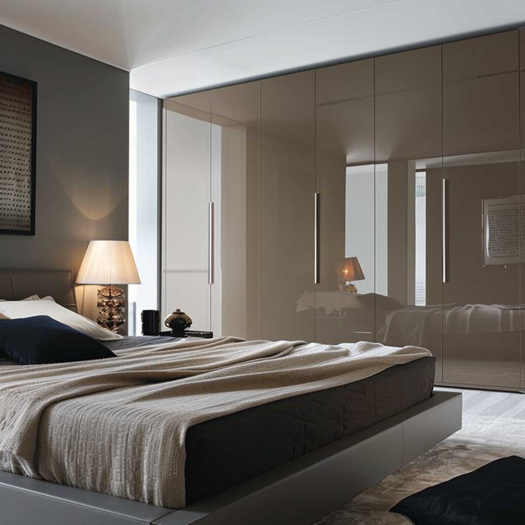 10+ Bold Modern Bedroom Furniture Ideas with Acrylic Details • ArtFasad