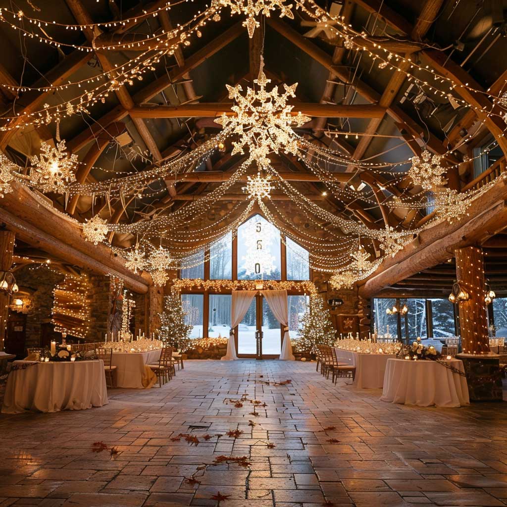 12+ Elegant Winter Wonderland Wedding Theme Decorations