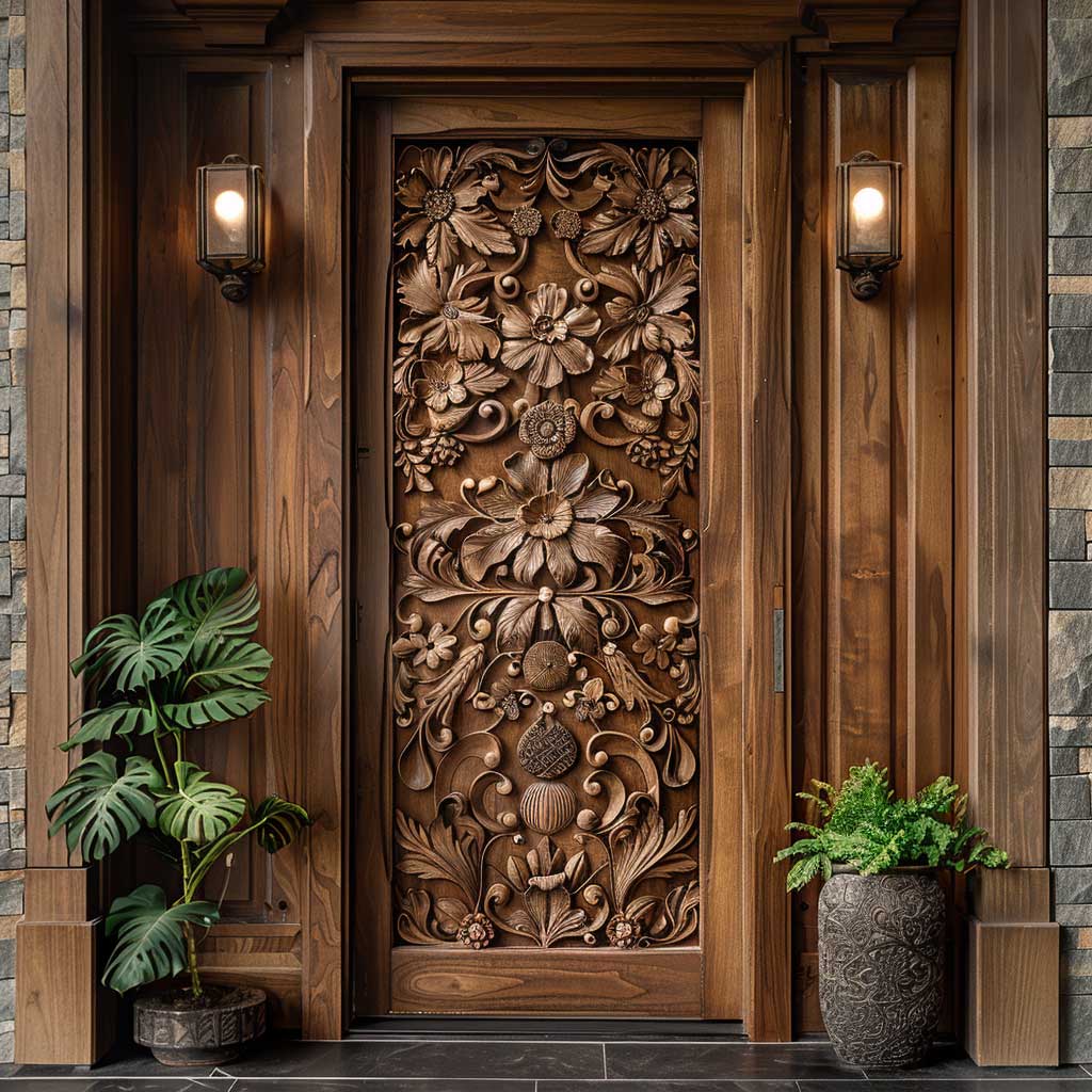 Artistic Carved Wooden Door Design for Home • 333k+ Inspiring Lifestyle ...