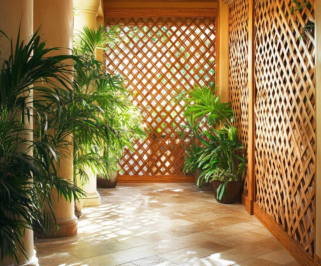 8+ Innovative Bamboo Hall Partition Ideas for a Natural Touch