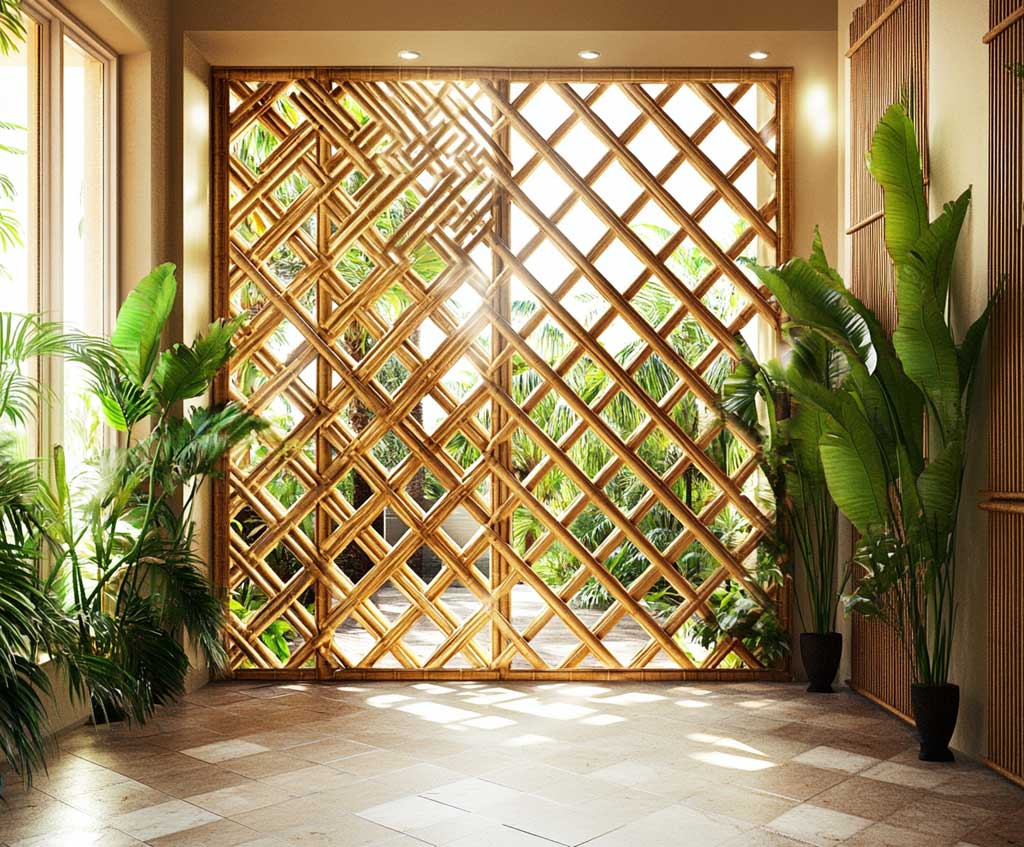 8+ Innovative Bamboo Hall Partition Ideas for a Natural Touch • 333k ...