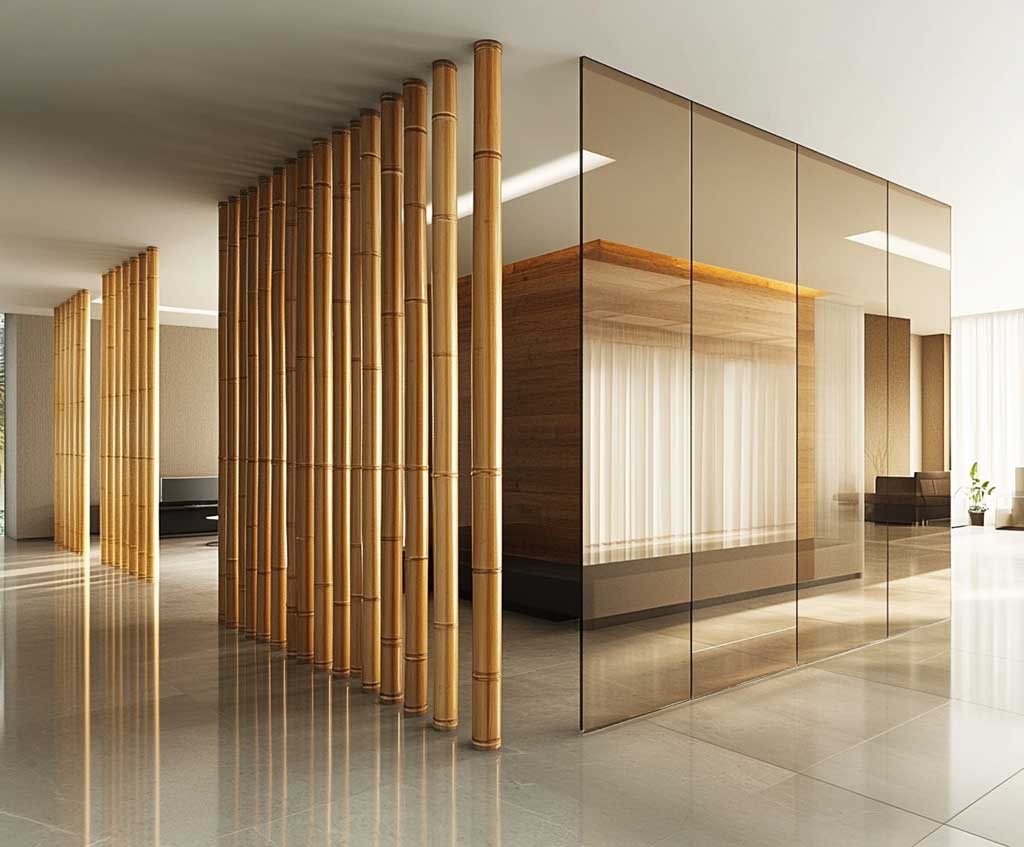 8+ Innovative Bamboo Hall Partition Ideas for a Natural Touch • 333k ...