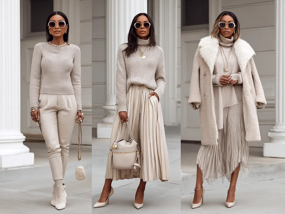 12+ Timeless Neutral Color Outfit Ideas in Mocha and Tan • 333k ...