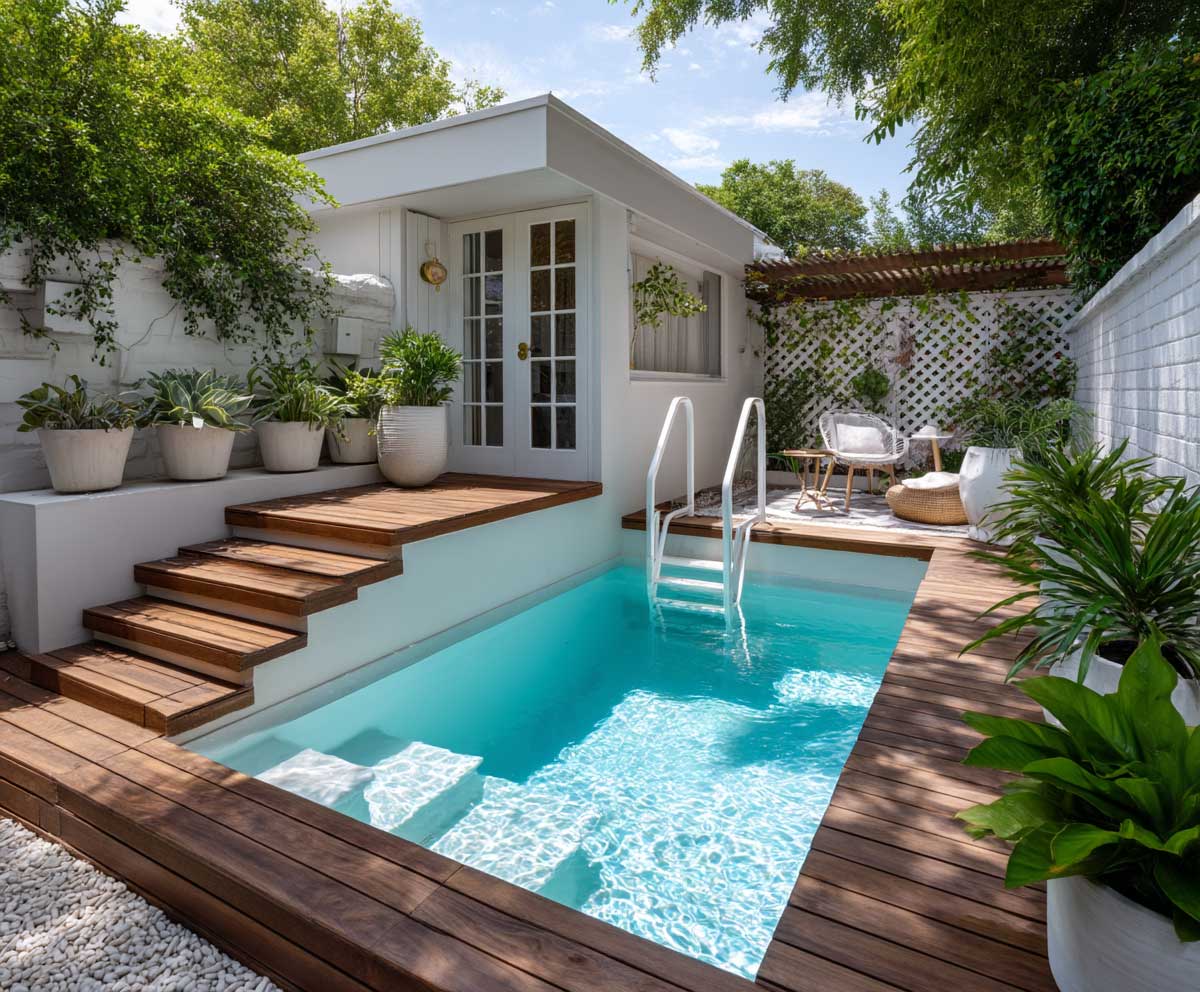 Small Pool Deck Design Ideas