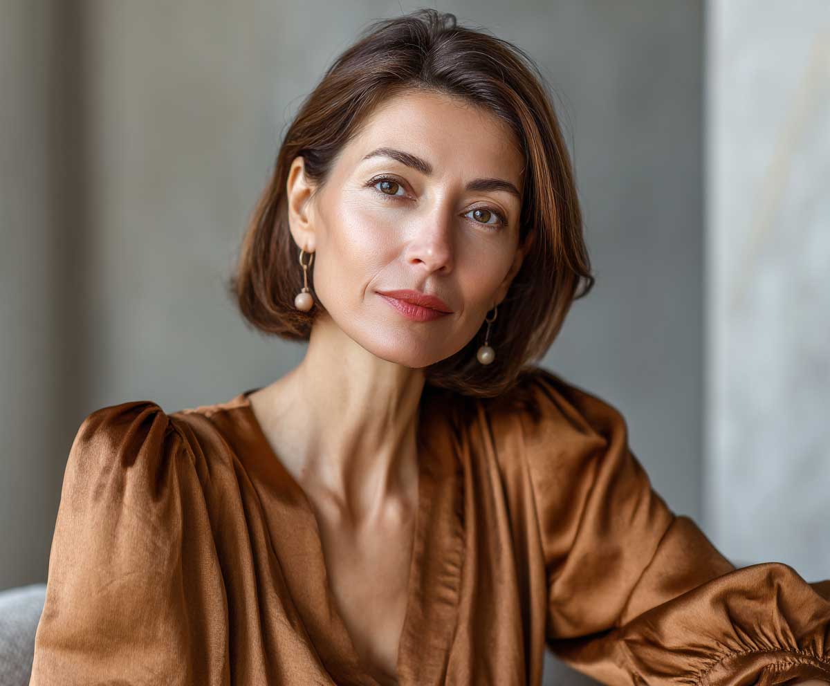 9+ Shoulder Length Haircuts for Women in Their 40s That Redefine Elegance