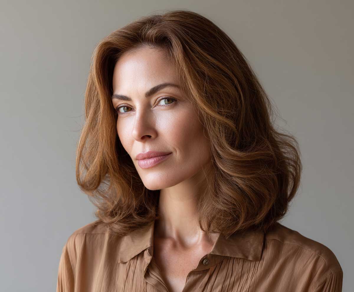 9+ Shoulder Length Haircuts for Women in Their 40s That Redefine Elegance