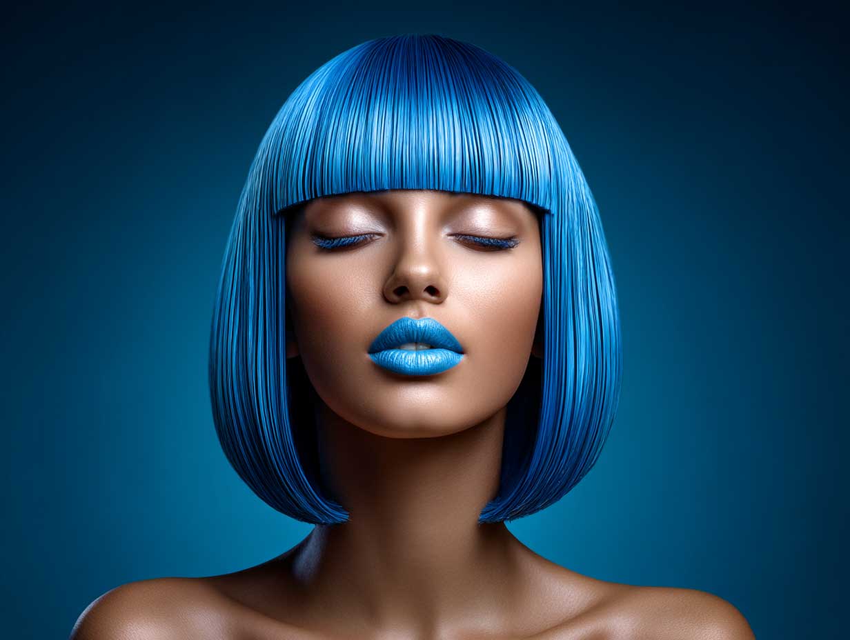 7+ Chic Ways to Rock a Blunt Haircut with a Middle Part • ArtFasad