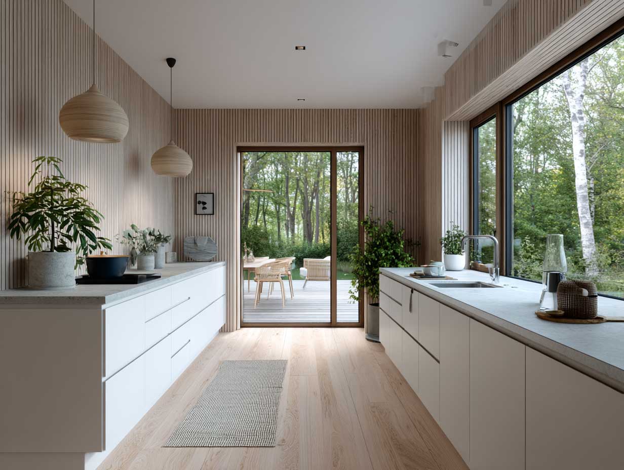 15+ Interior Wall Paneling Design Ideas to Elevate Your Modern Kitchen ...