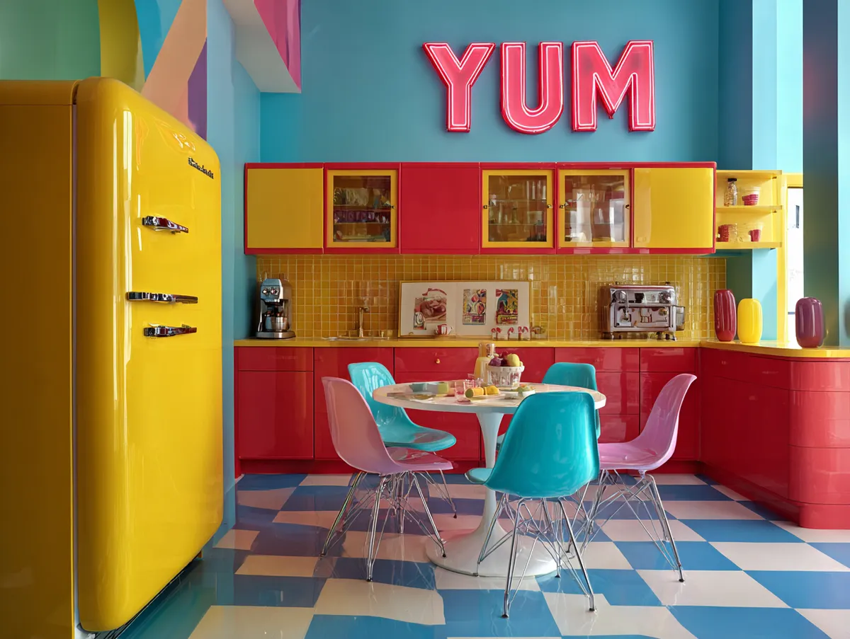 3+ Bold Maximalist Kitchen Room Design Ideas for Color Lovers • 333k ...