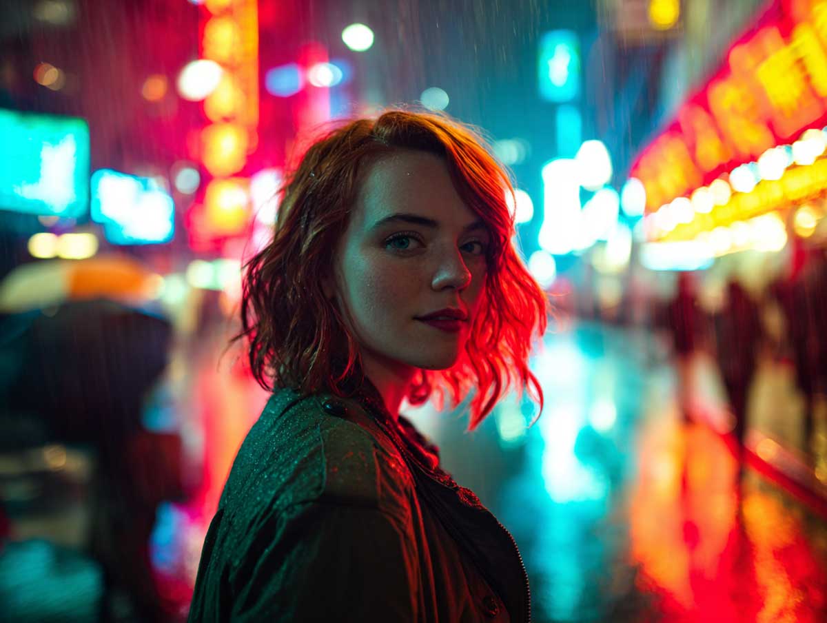 Electric Neon Red Dye Hair Ideas for a Bold Cyber Aesthetic